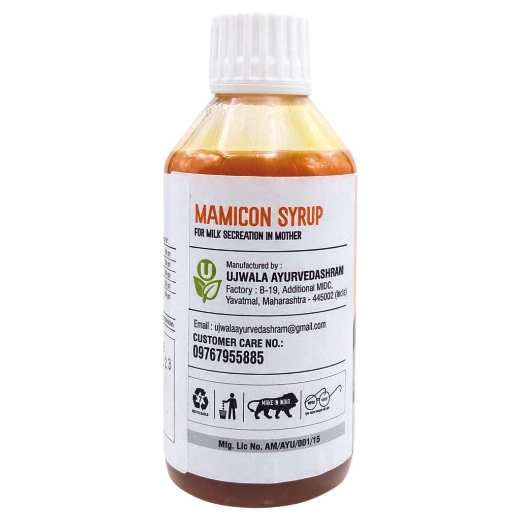 MAMICON SYRUP-200ml - Ujwala Ayurvedashram
